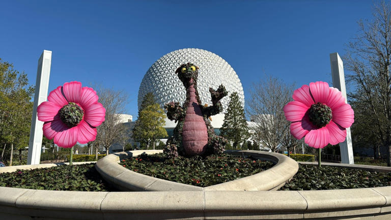 Figment Topiary, Outdoor Kitchen Signs Installed for 2025 EPCOT ...