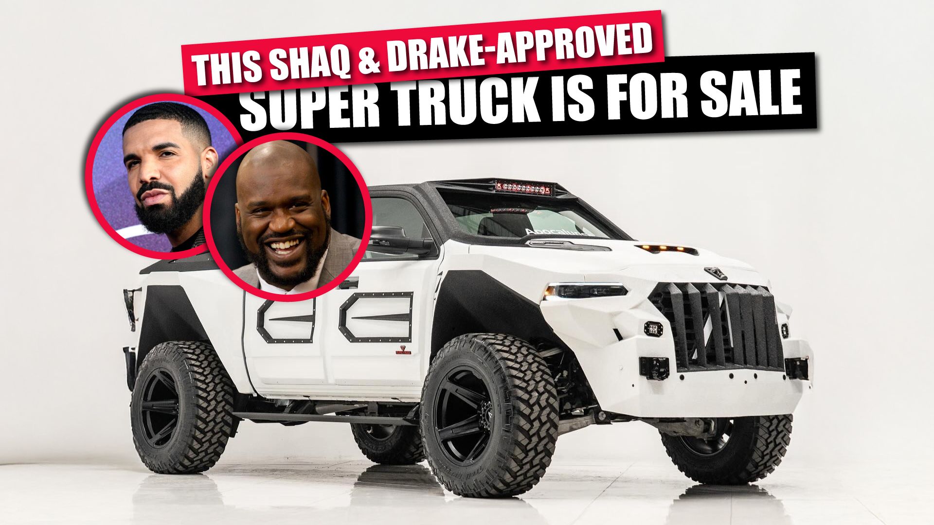 This Shaq And Drake-Approved Super Truck Costs Supercar Money