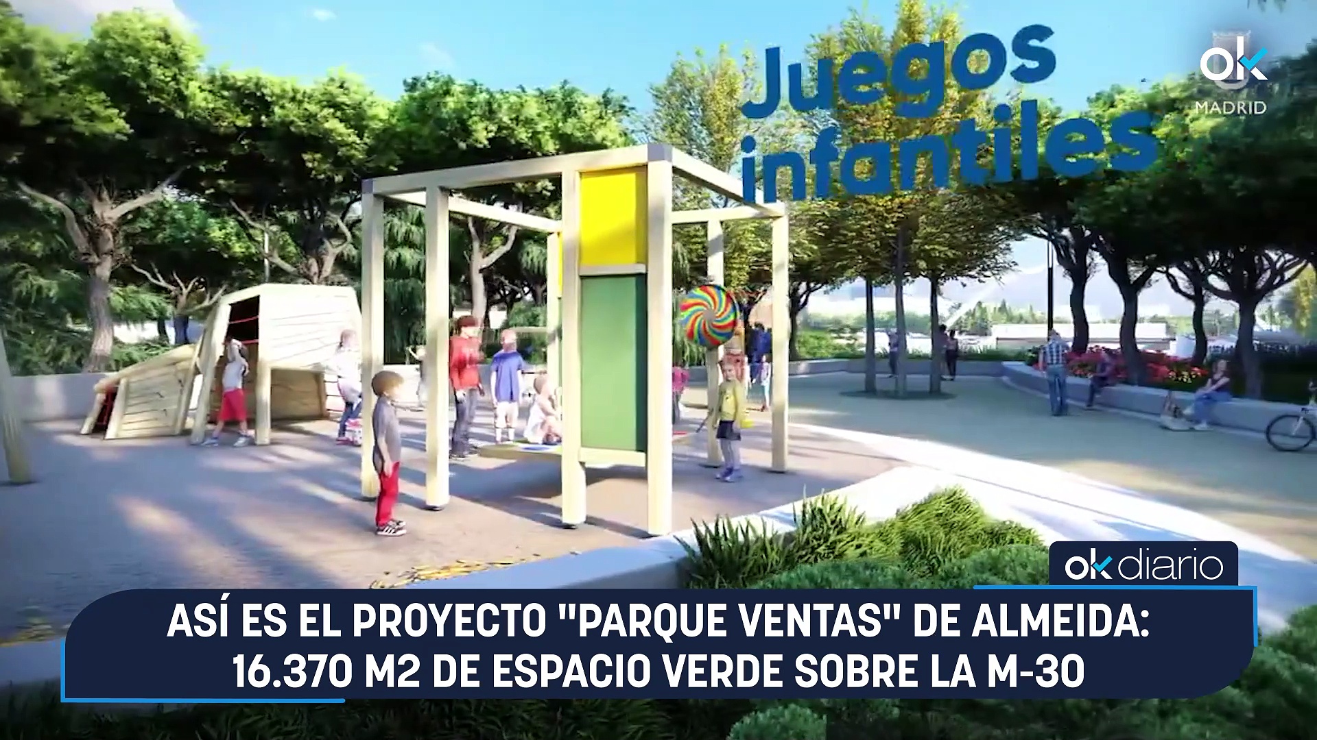 Así es el proyecto 'Parque Ventas' de Almeida: 16.370 m2 de espacio ...