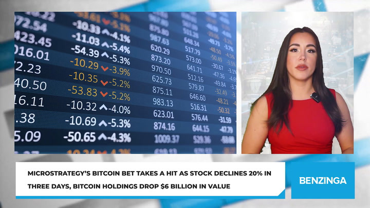 MicroStrategy’s Bitcoin Bet Takes a Hit as Stock Declines 20% in Three ... MicroStrategy’s Bitcoin Bet Takes a Hit as Stock Declines 20% in Three ...