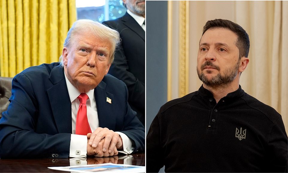 Trump says it's up to Europe to offer security guarantees to Ukraine