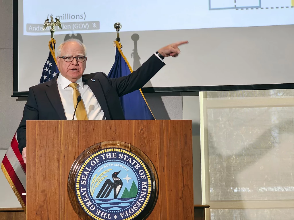 Tim Walz shoots down Senate speculation as he mulls reelection bid