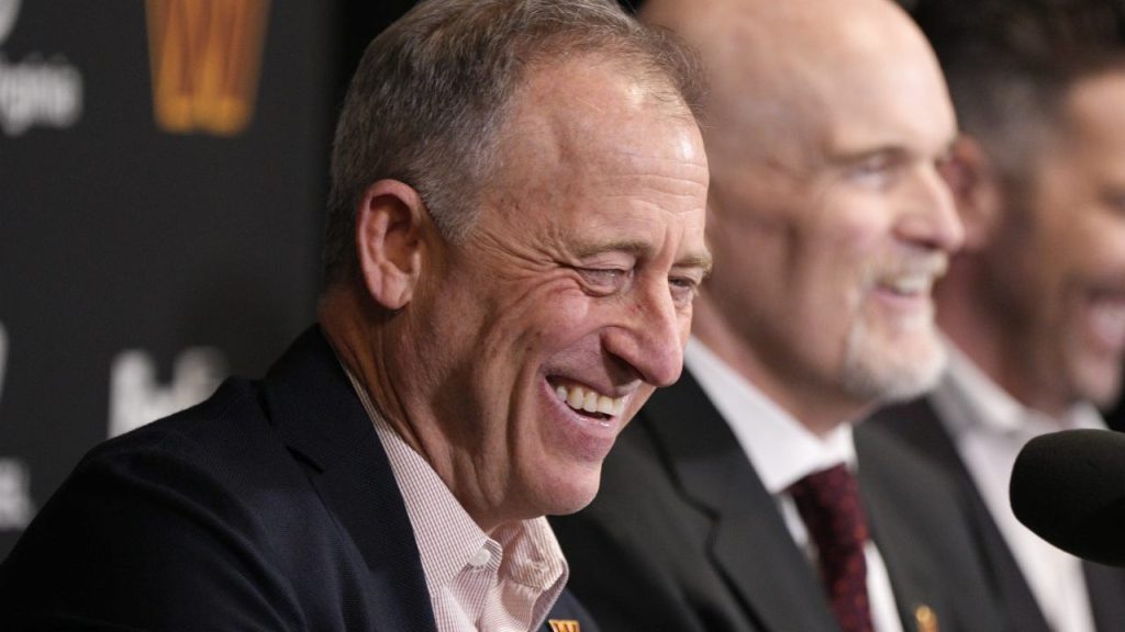 NFLPA Report Cards: Josh Harris' Commanders Leap From Last to 11th