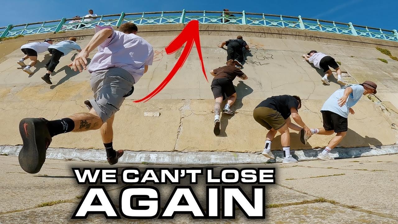 Two Teams Face Off in a Parkour Rematch (1 of 7)