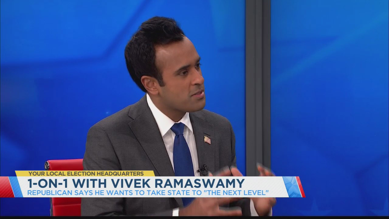 Governor candidate Vivek Ramaswamy hopes to take Ohio to Governor candidate Vivek Ramaswamy hopes to take Ohio to