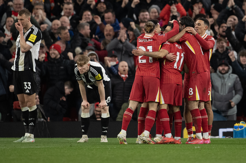 Newcastle United players lash out as Liverpool crowd reaction speaks ...