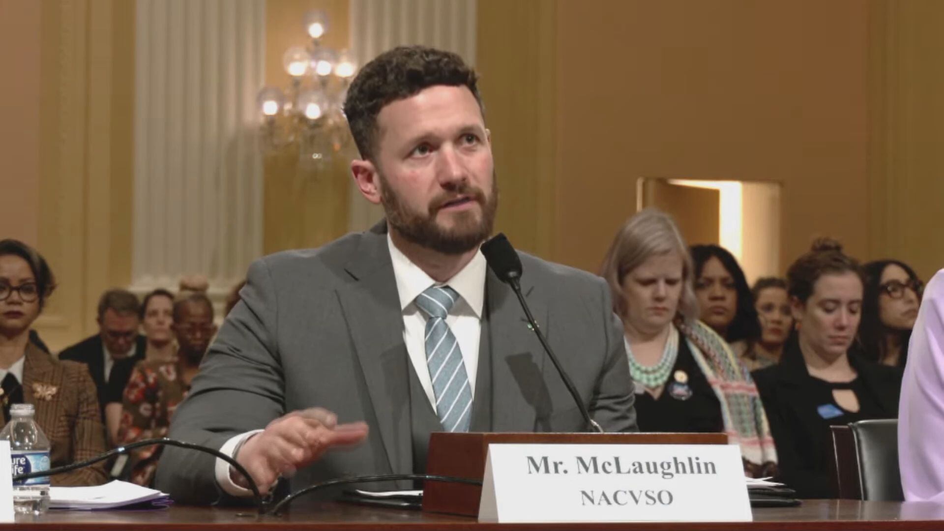 Blue Earth County veteran speaks before Congress