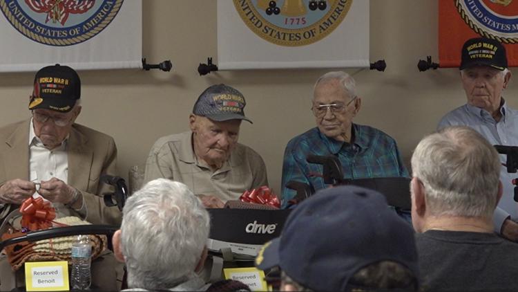 Nine World War II veterans celebrate 100th (and beyond) birthday at ...