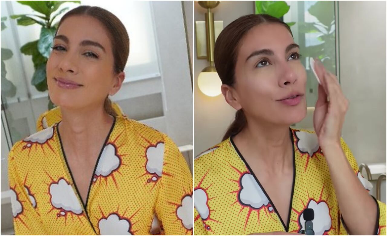 Andrea Serna compartió los productos que no pueden faltar en su rutina ...