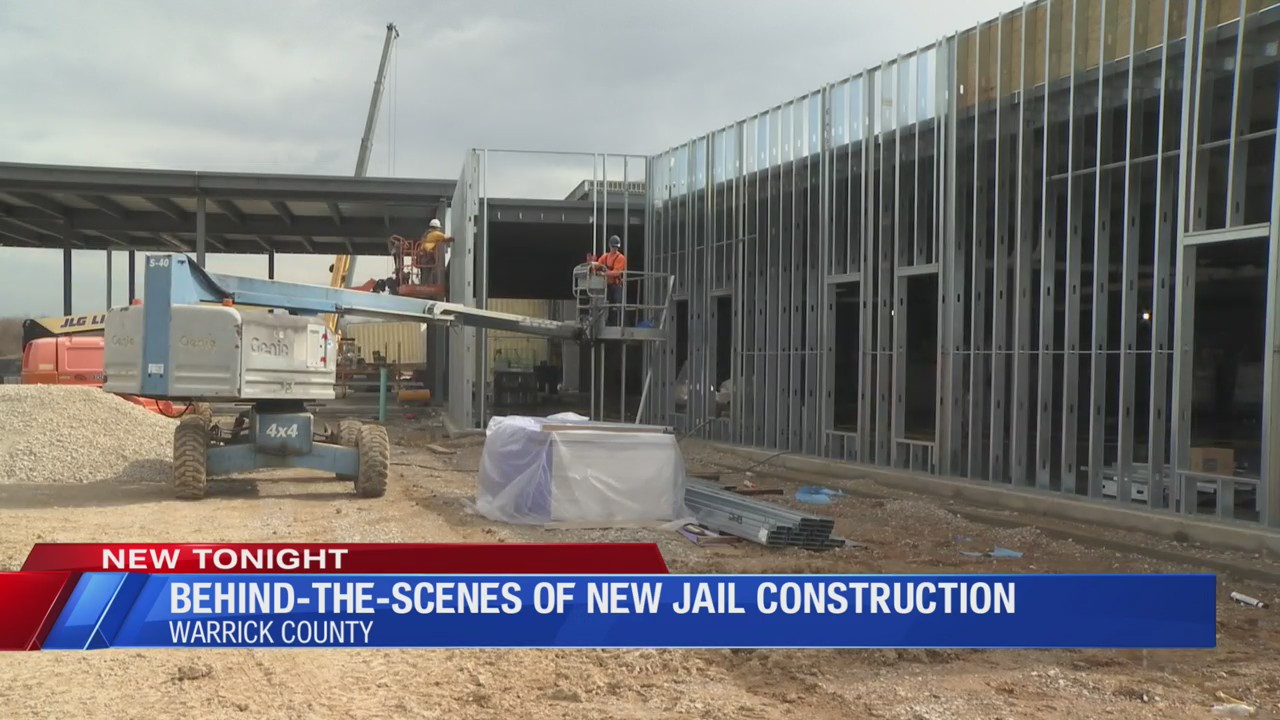 Take a behind-the-scenes look at the Warrick County jail construction