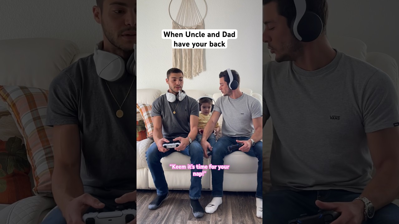 When Uncle and Dad Team Up to Have Your Back