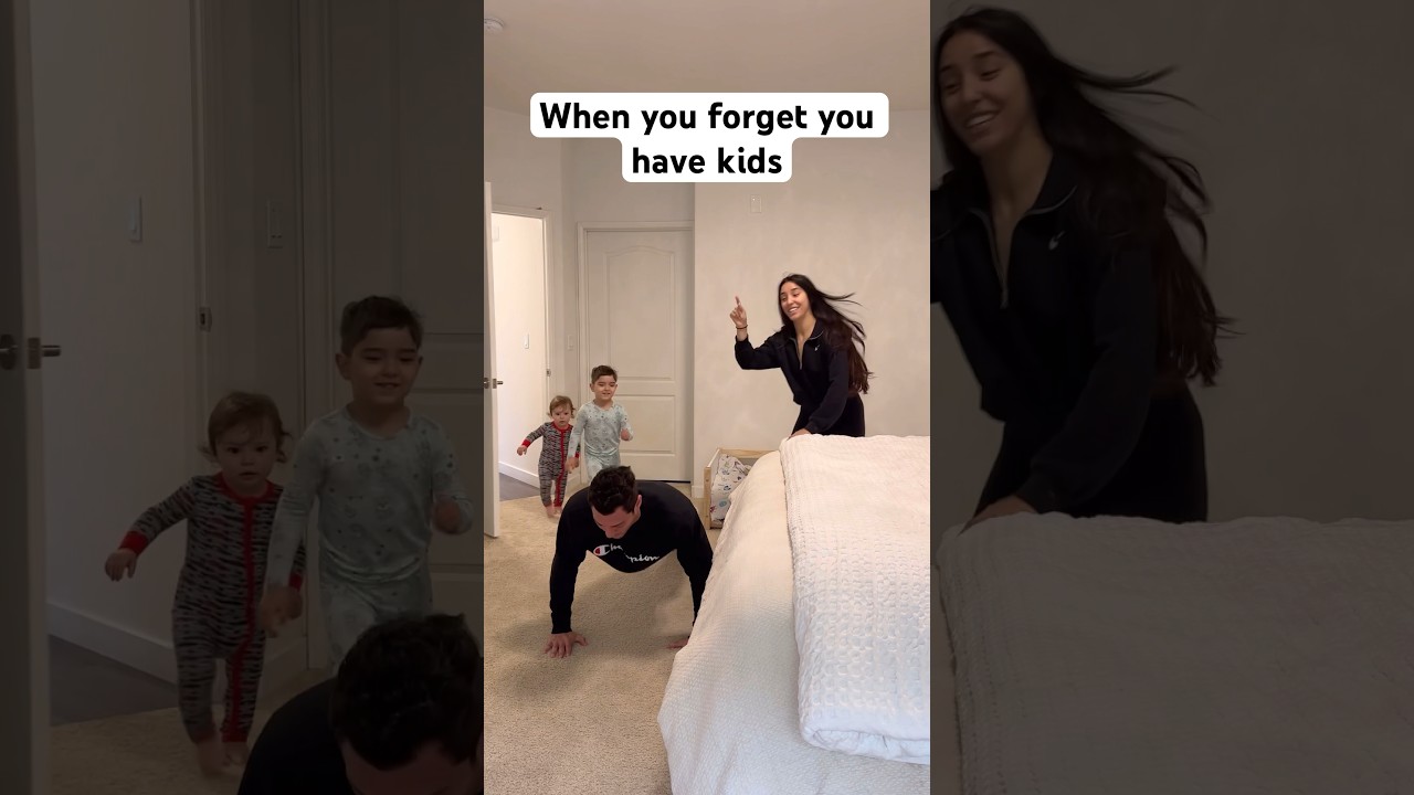 That Oops Moment When You Totally Forget You’ve Got Kids