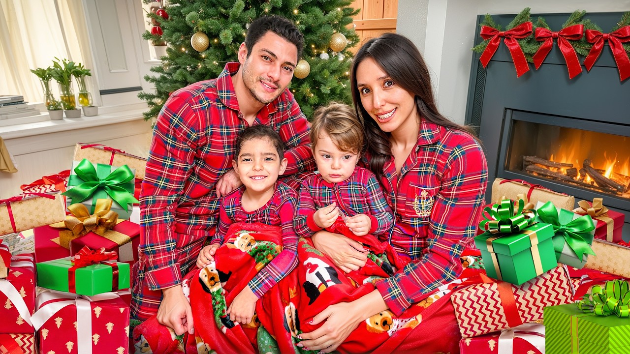 Open Presents With My Family on Christmas Morning