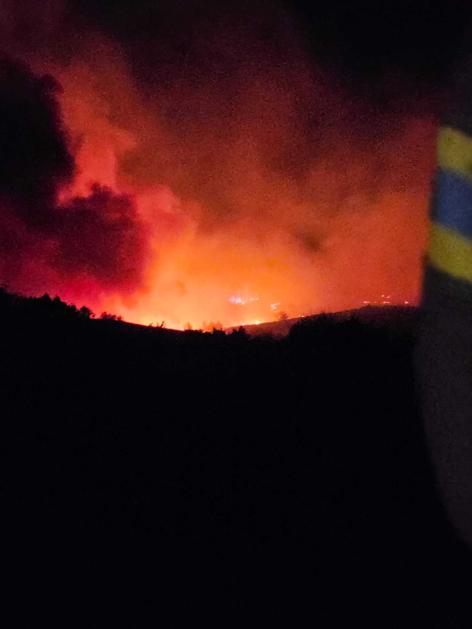 Fire crews battle three separate wildfires in one Nebraska county