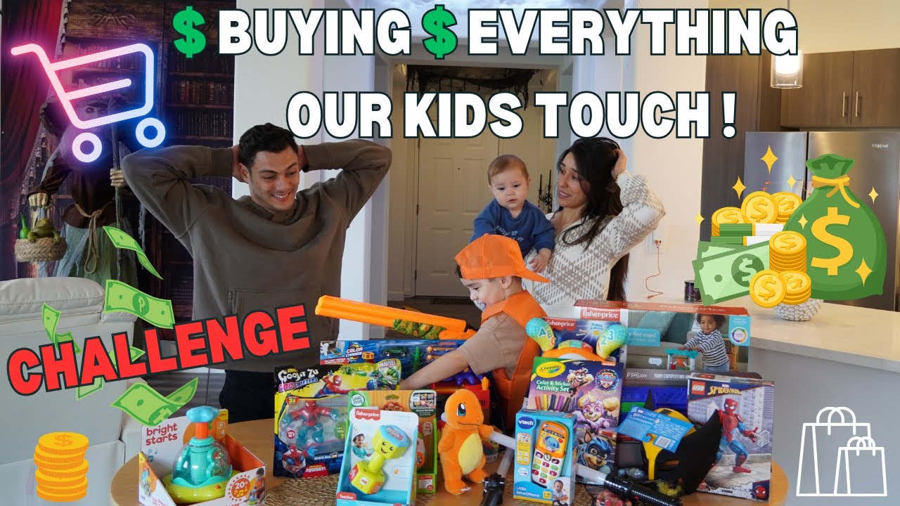 Do You Dare Try The Buy Everything Our Kids Touch Challenge?