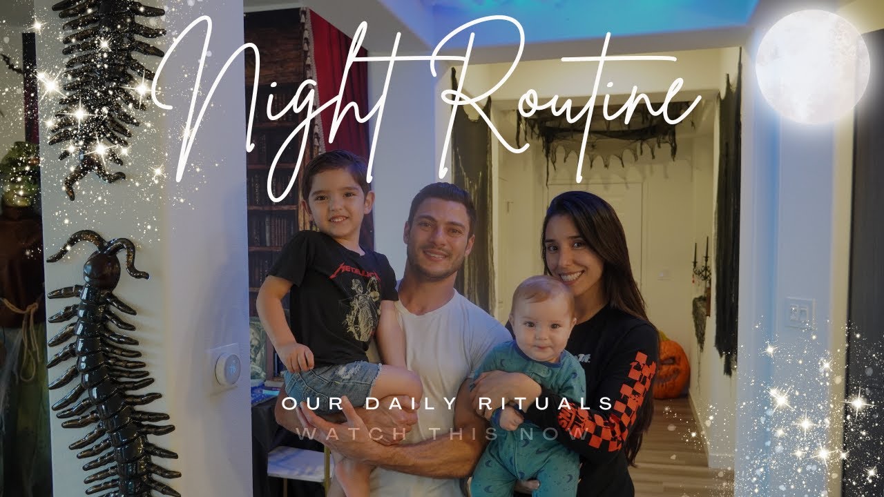 How Mom & Dad Prep The Family For Dinner (Full Family Nighttime Routine)