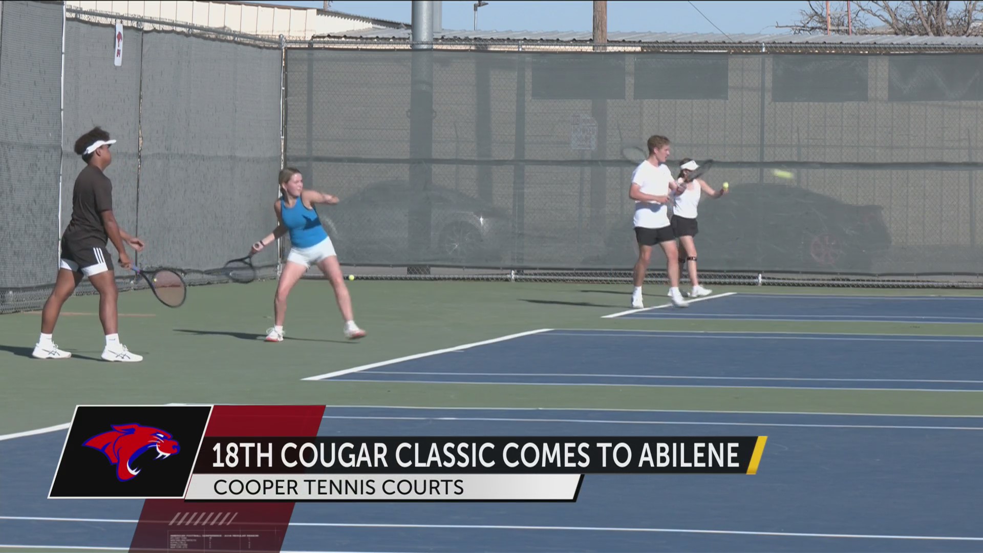 Cooper prepares to host the Cougar Classic tennis tournament