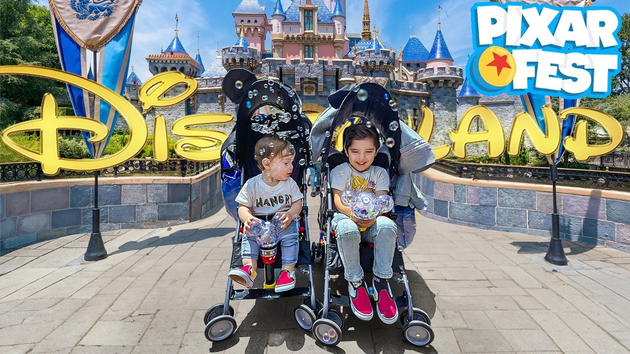 This family’s first time at Pixar Fest