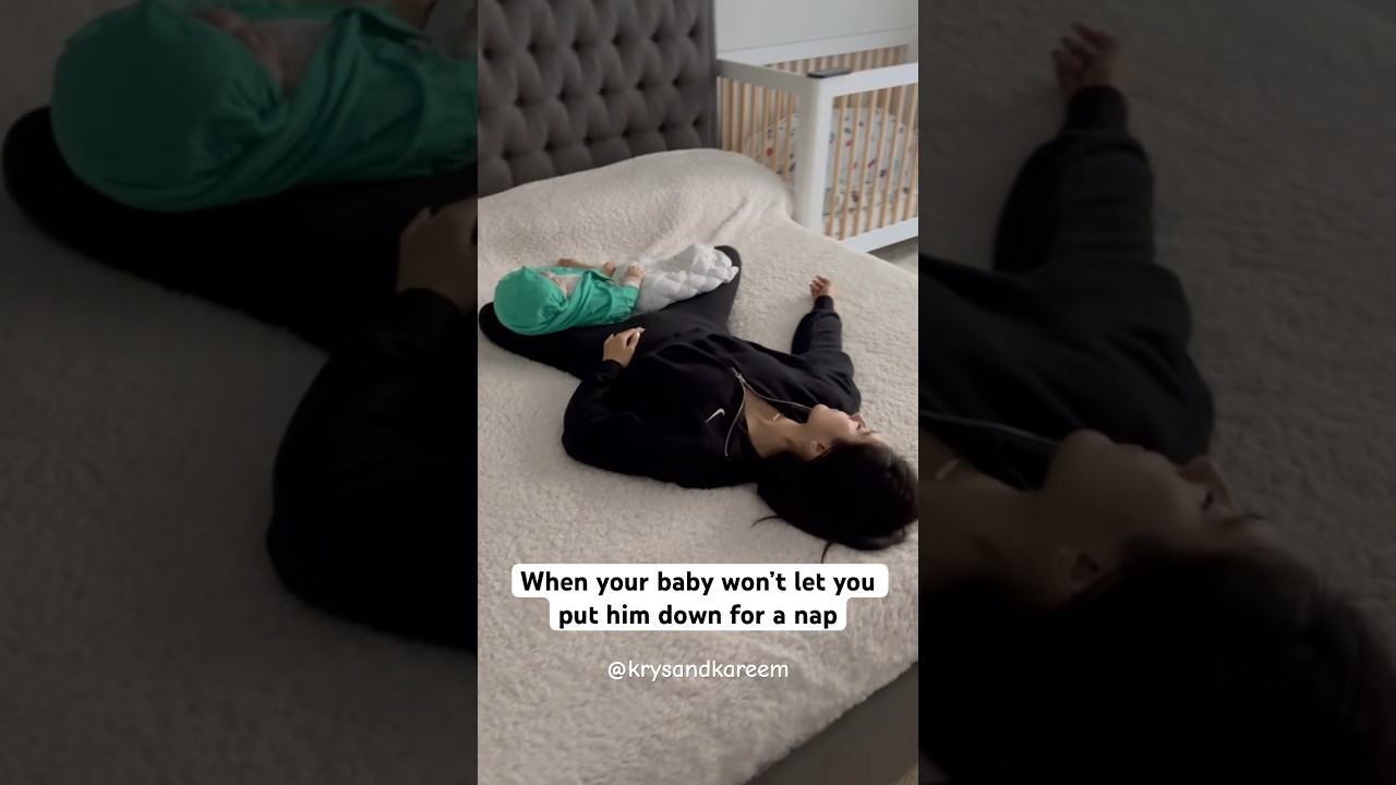 Baby Kade Is So Attached to His Mama!