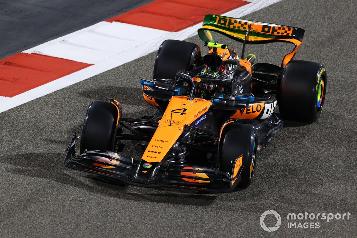 F1 Bahrain Test, Day 1: Norris leads Russell, Verstappen after power cut