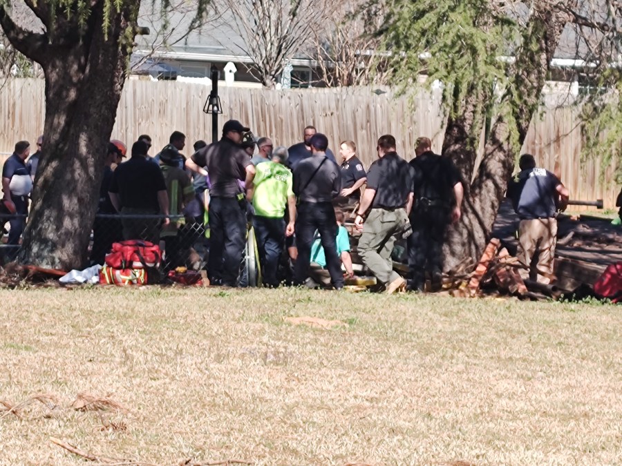 Crews respond to building collapse in North Augusta