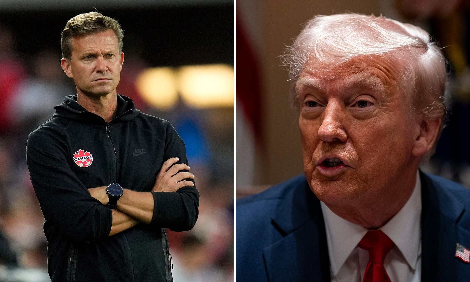 Canada coach Jesse Marsch unleashes stunning attack on Trump and home ...