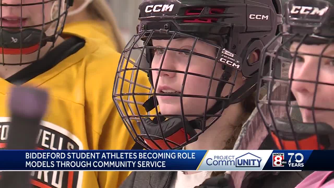 Community Champion: Student athletes in Biddeford make connections in ...