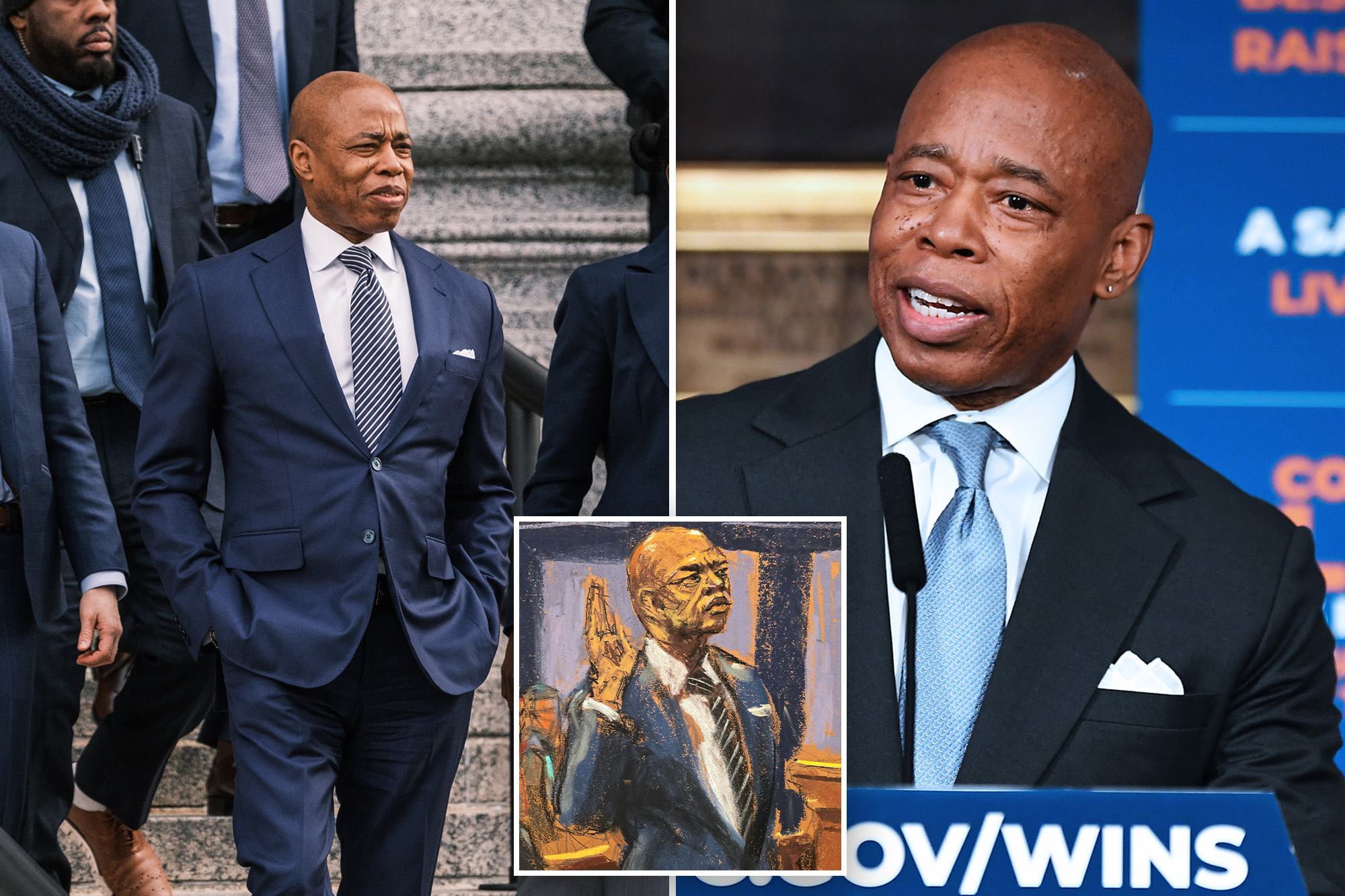 Eric Adams abruptly bails on high-profile NYC mayoral candidate forum ...