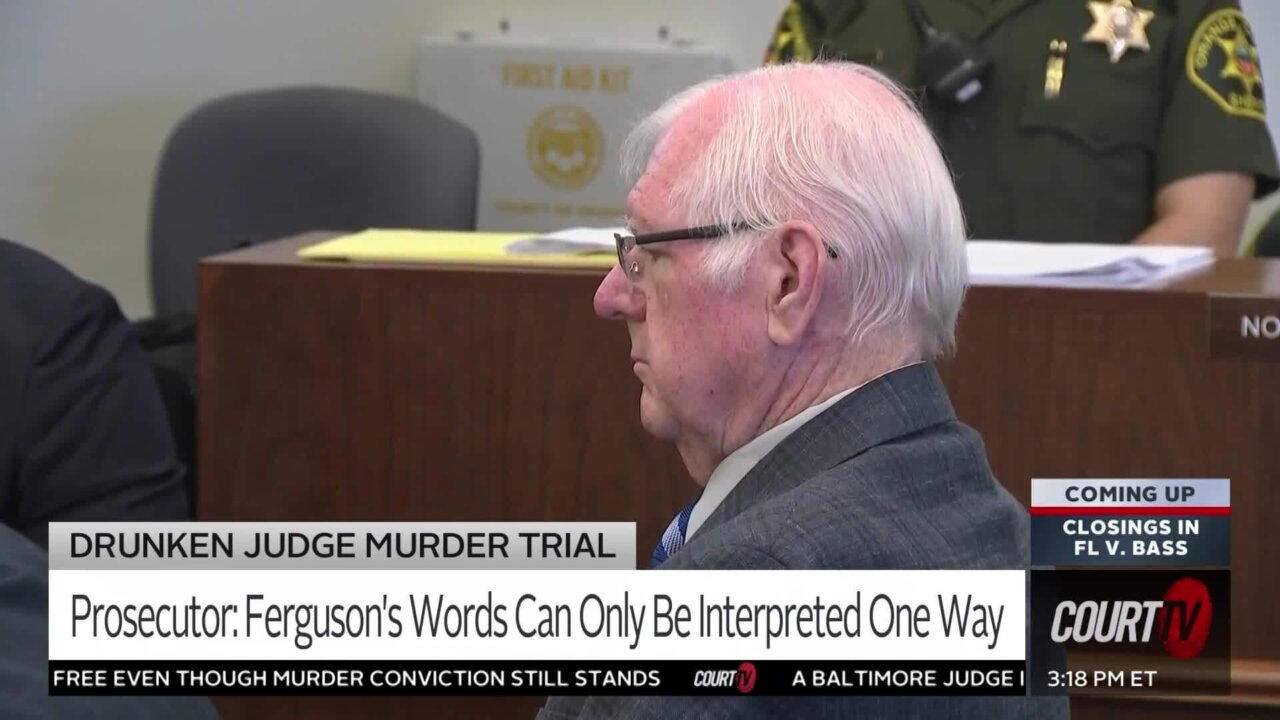Drunken Judge Murder Trial: Closing Arguments