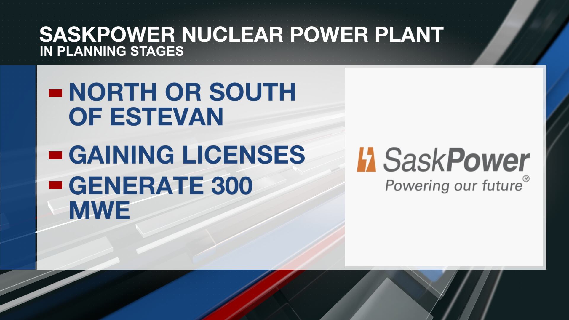 SaskPower planning nuclear power plant near Estevan
