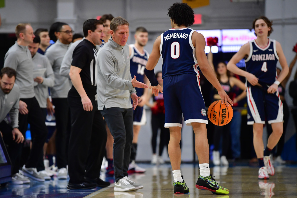 Mark Few Shares Thoughts on Ryan Nembhard's Record Breaking Performance ...
