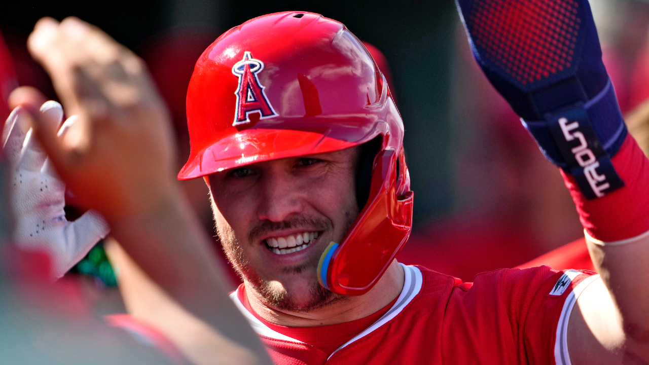 Angels’ Mike Trout hits first spring training homer in return from injury