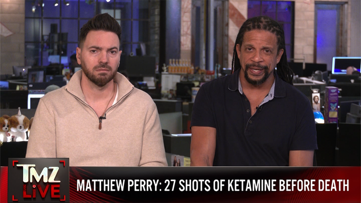 Matthew Perry Was Given 27 Shots of Ketamine Before Death, New Doc ...