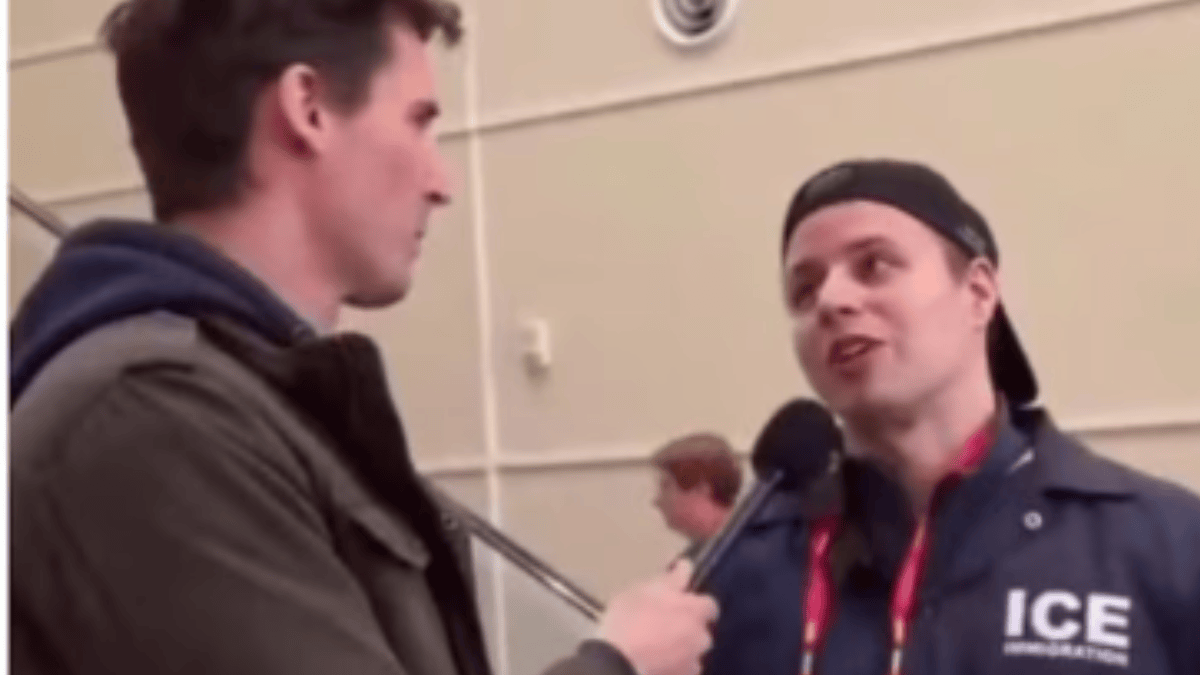 Young Man Dresses as ICE Agent to Scare Immigrants for Fun