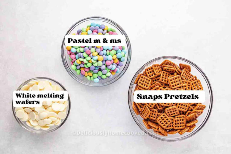 Spring Flower pretzels