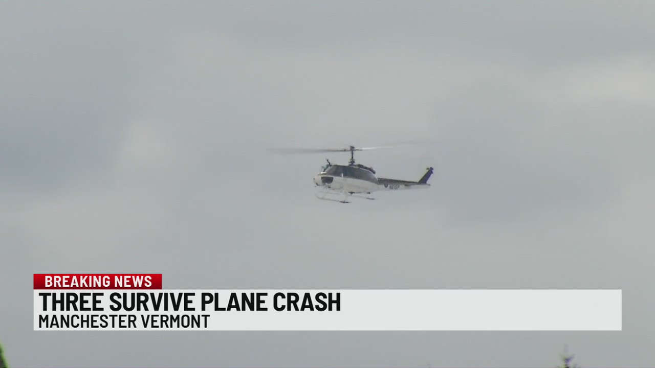 Three survive Manchester, VT plane crash