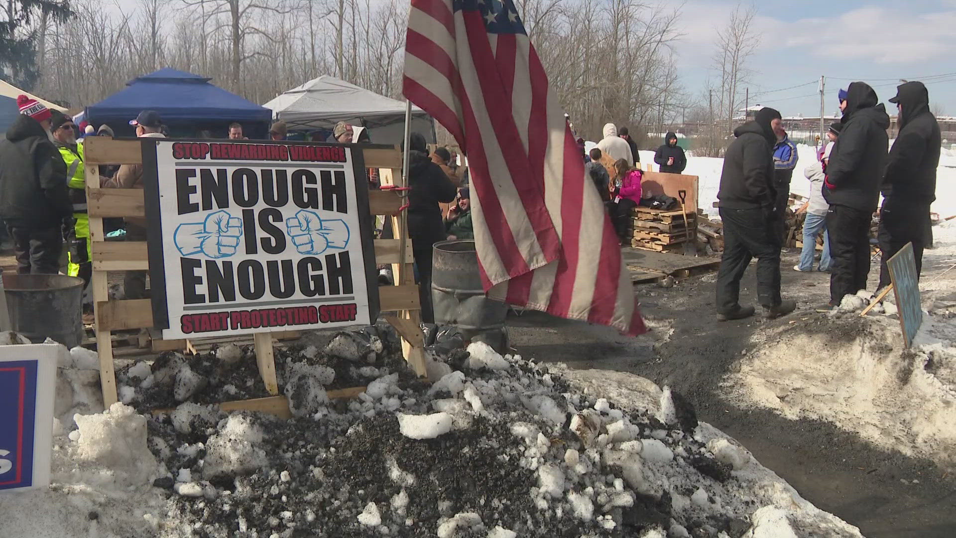 Mediation talks enter Day 3 with corrections officers strikes ongoing ...