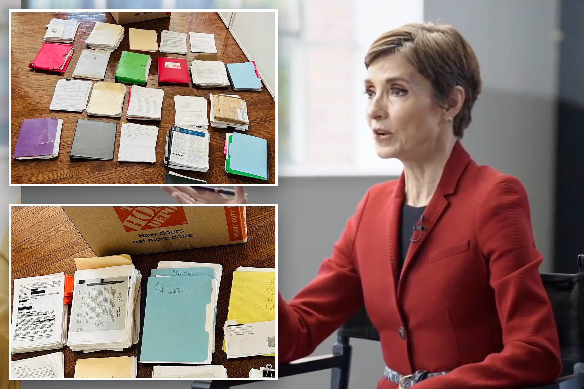 Fired CBS News reporter Catherine Herridge reveals photos of files on Hunter Biden, COVID ...