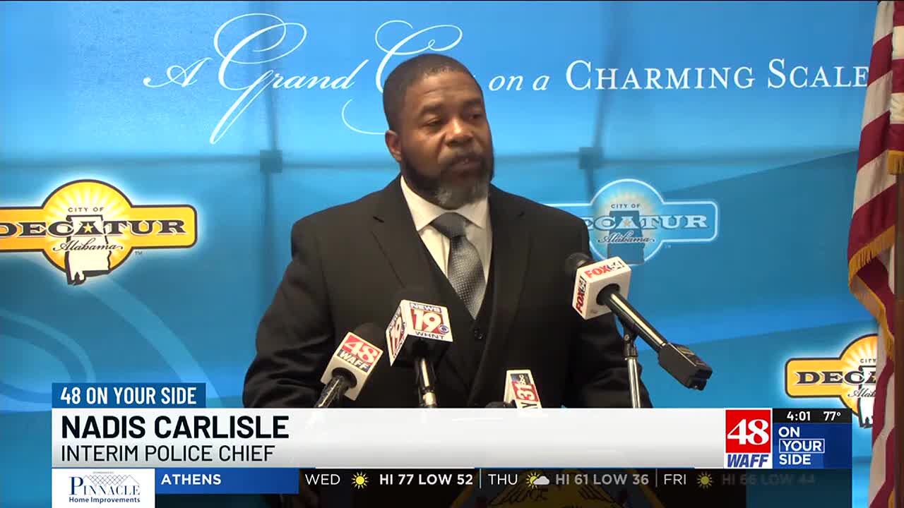 Nadis Carlisle Jr. named interim Decatur Police chief