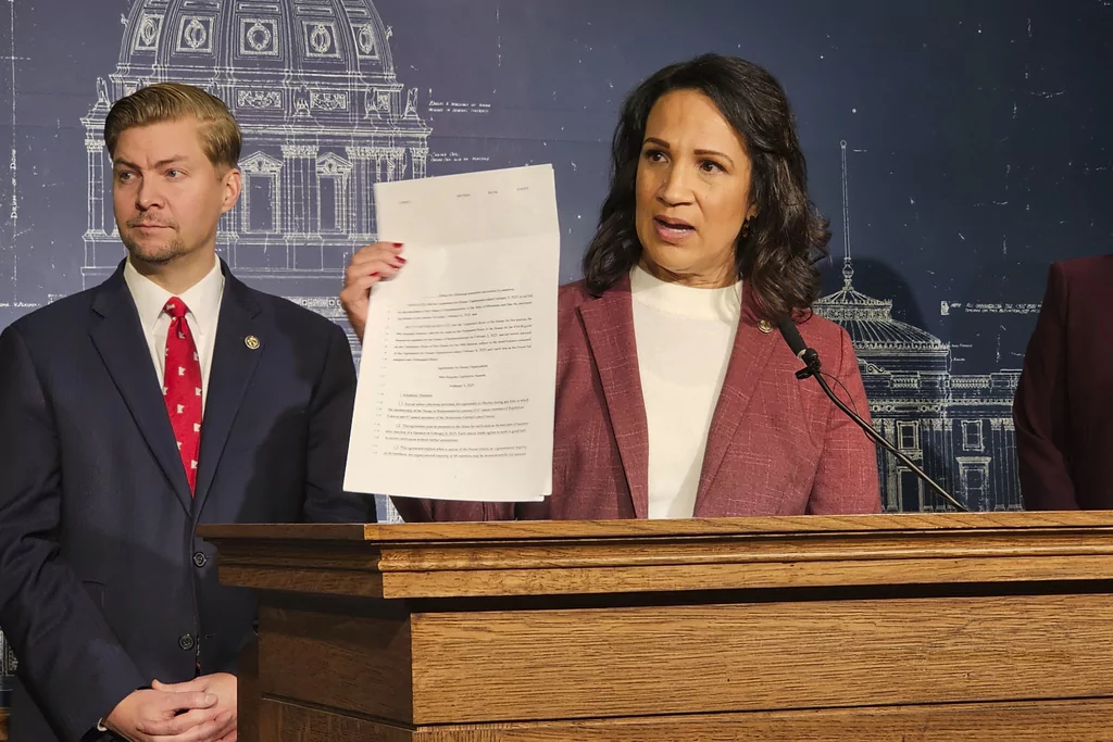 New Minnesota House speaker denounces ‘record fraud’ under Walz’s ...