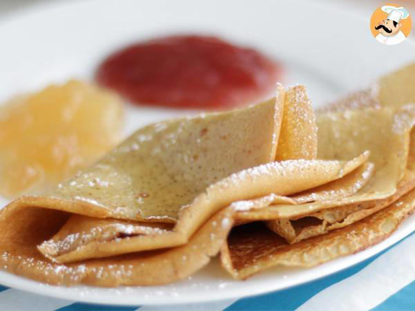 Light, gluten-free, and dairy-free crepes