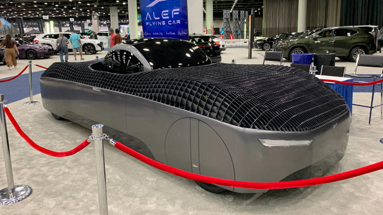 Flying Car Shocks the Crowd at 2025 Silicon Valley Auto Show
