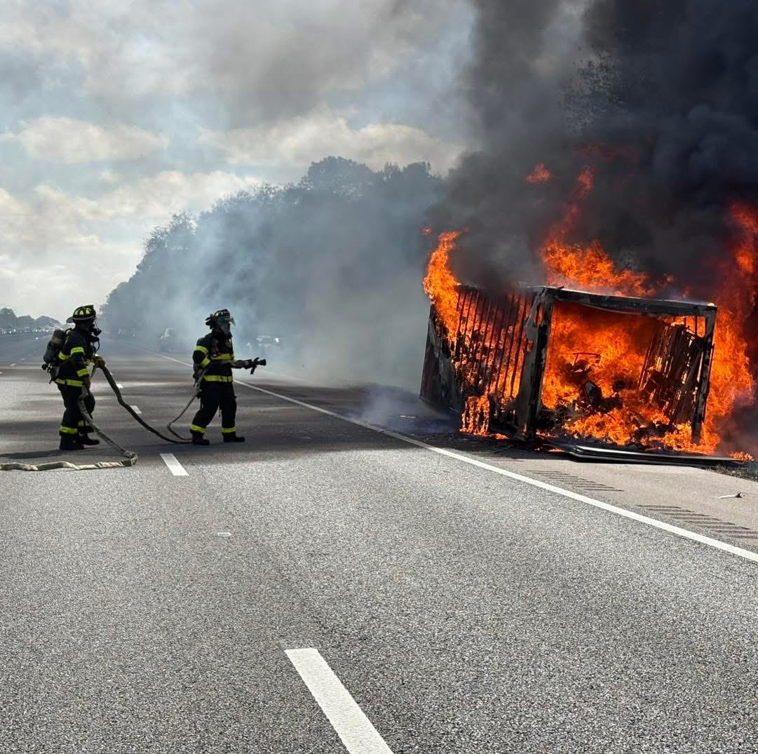 5 motorcycles destroyed in trailer fire while being hauled to Daytona ...