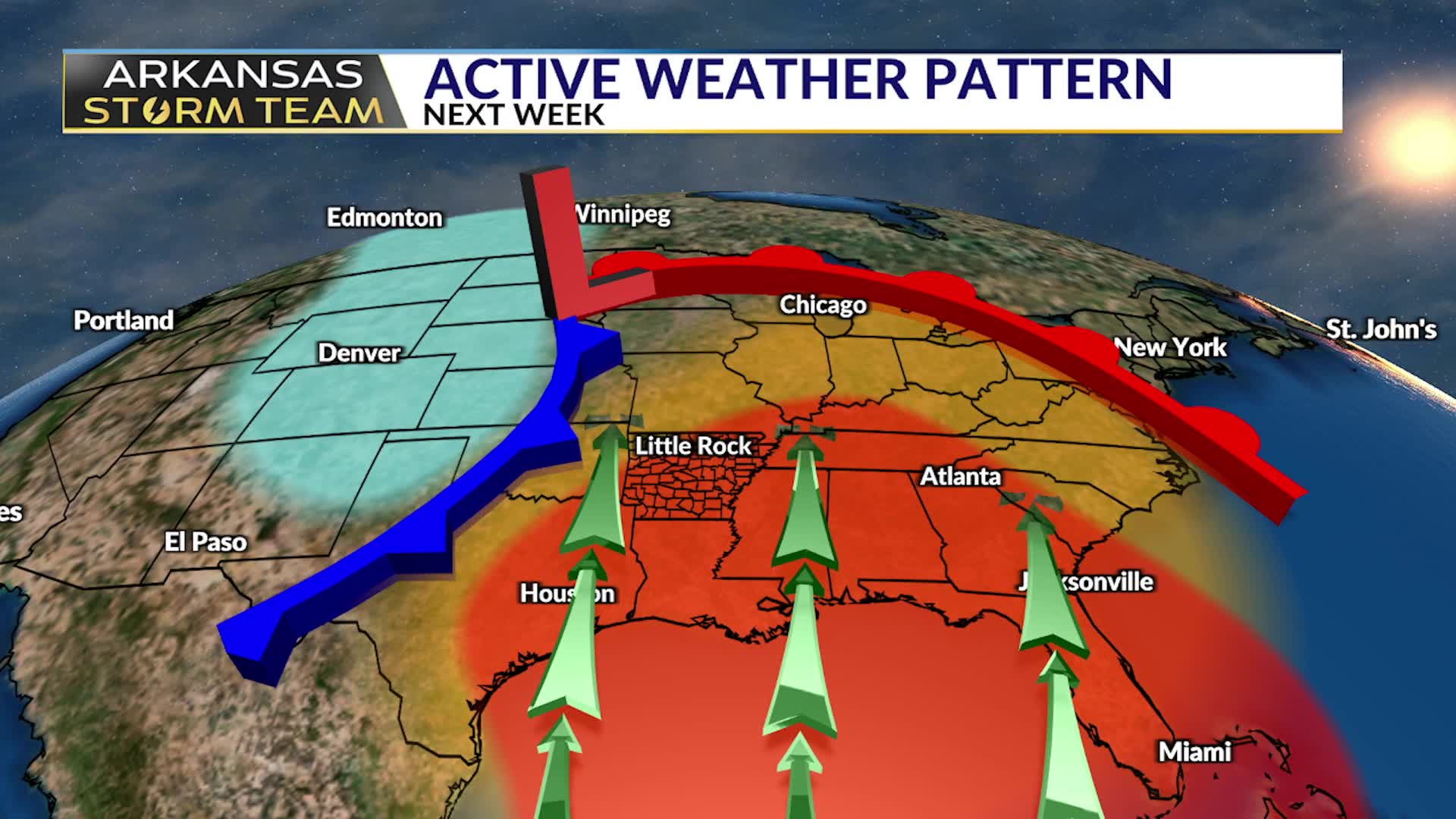 Arkansas Storm Team Forecast