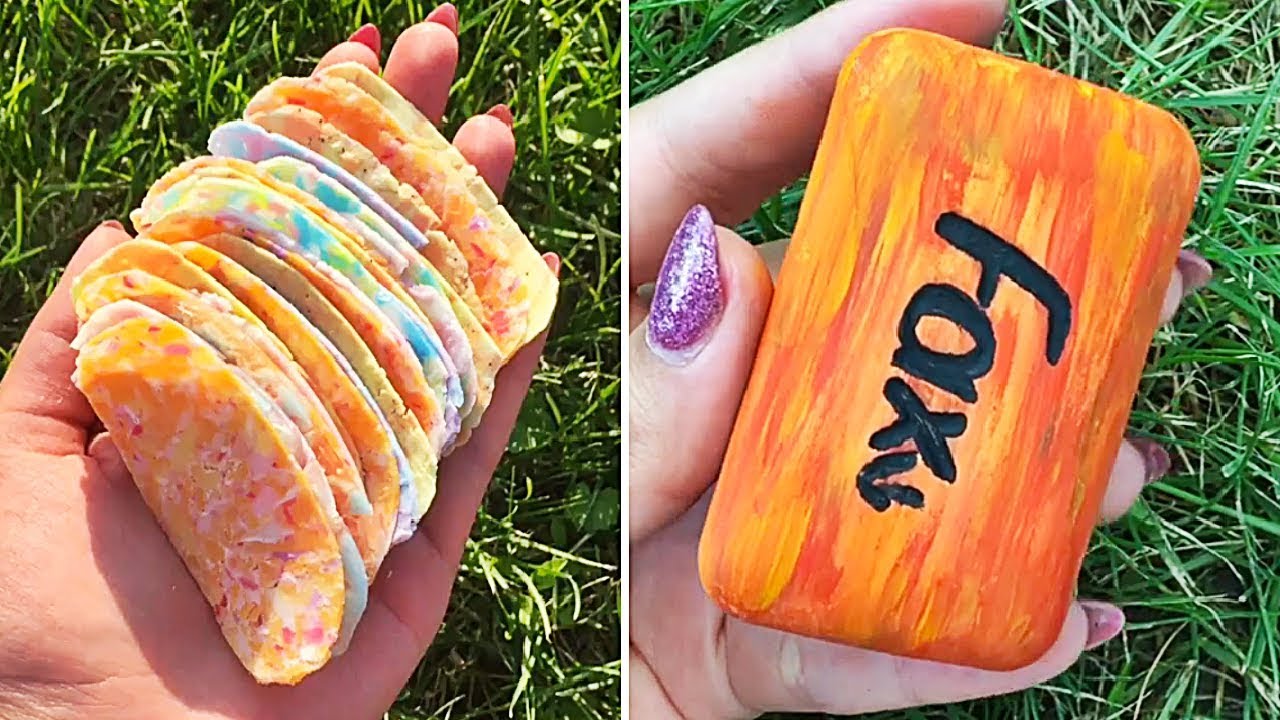 Relaxing ASMR Soap Carving | Satisfying Soap Cutting Videos #53