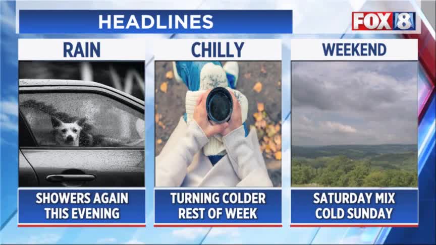 Precipitation continues in NE Ohio