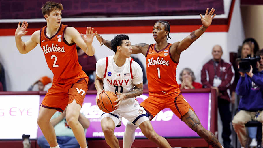 Navy Midshipmen Upset Front-Running American in Patriot League Action