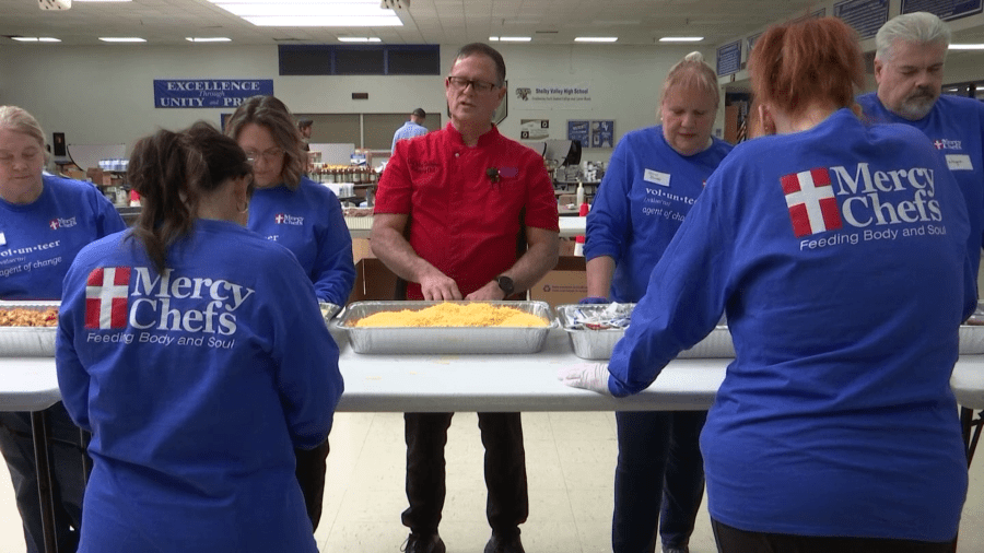 Mercy Chefs serves meals to flood victims in eastern Kentucky