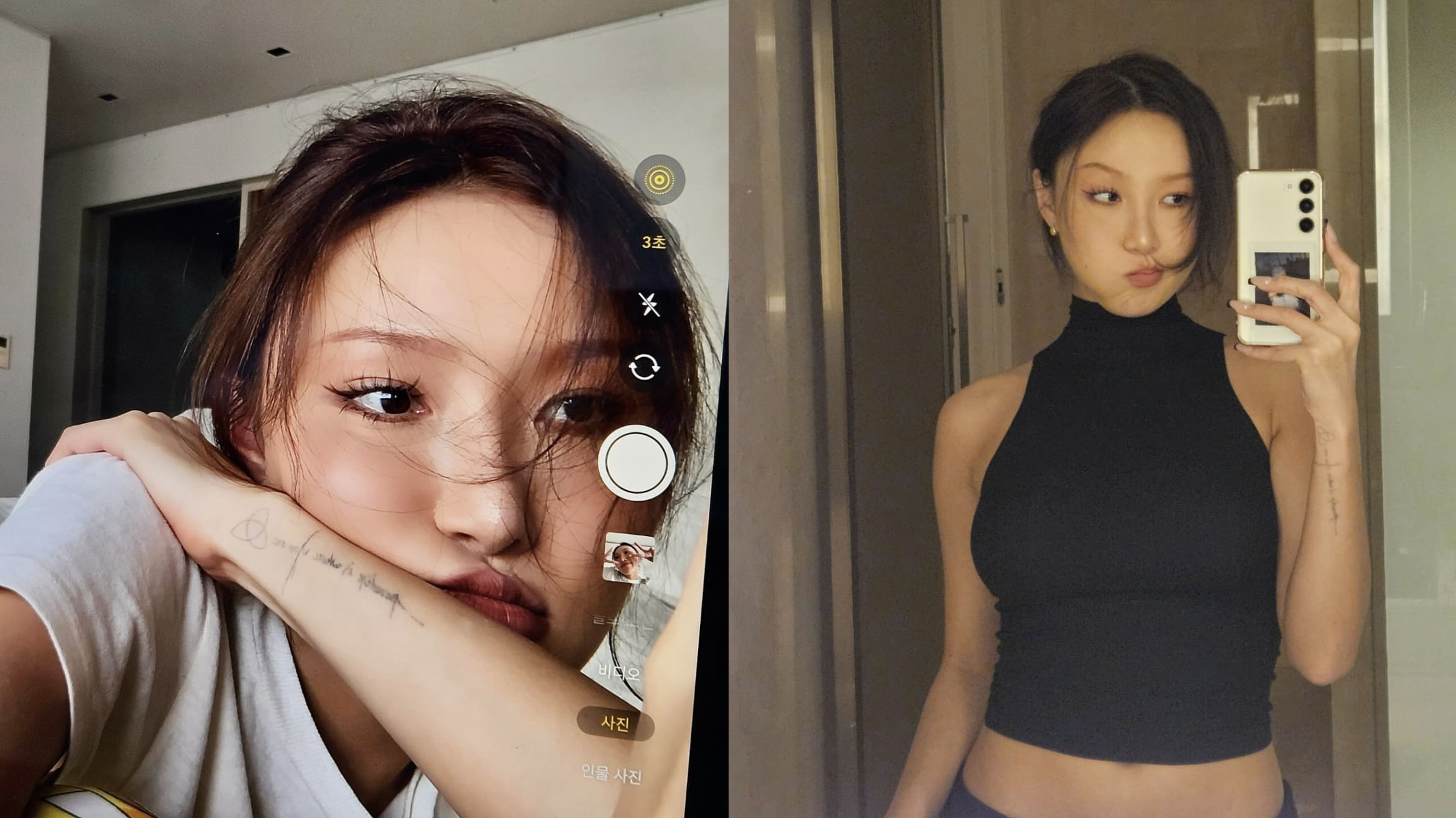 화사(29세), 입 삐쭉 셀카에 '느좋 미모'