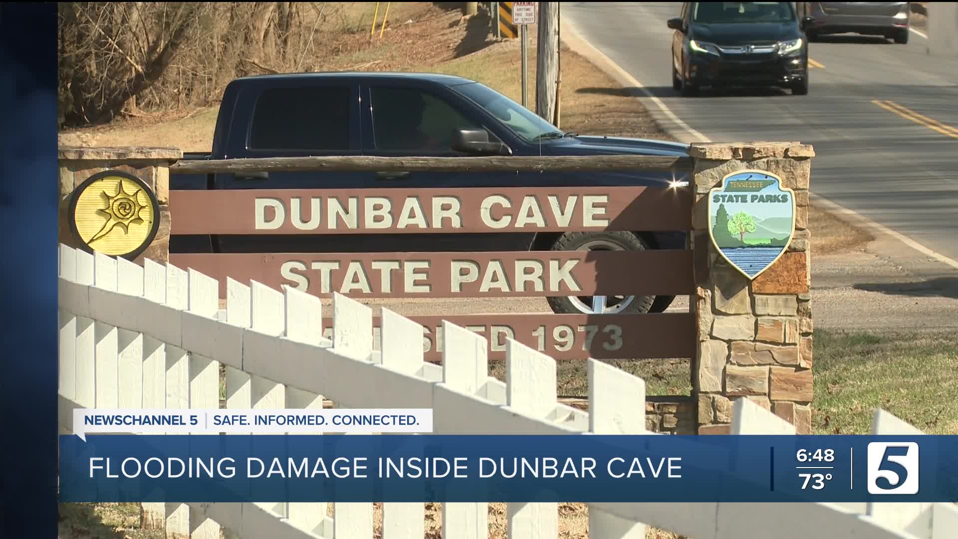 Dunbar Cave sustains damage from recent flooding in Clarksville